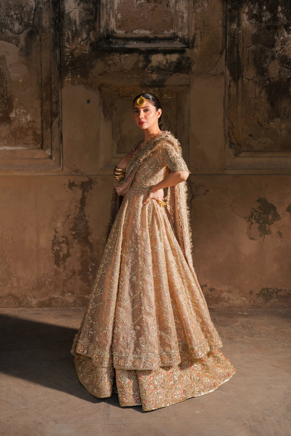 Dusty Pink Peshwas - Zuria Dor