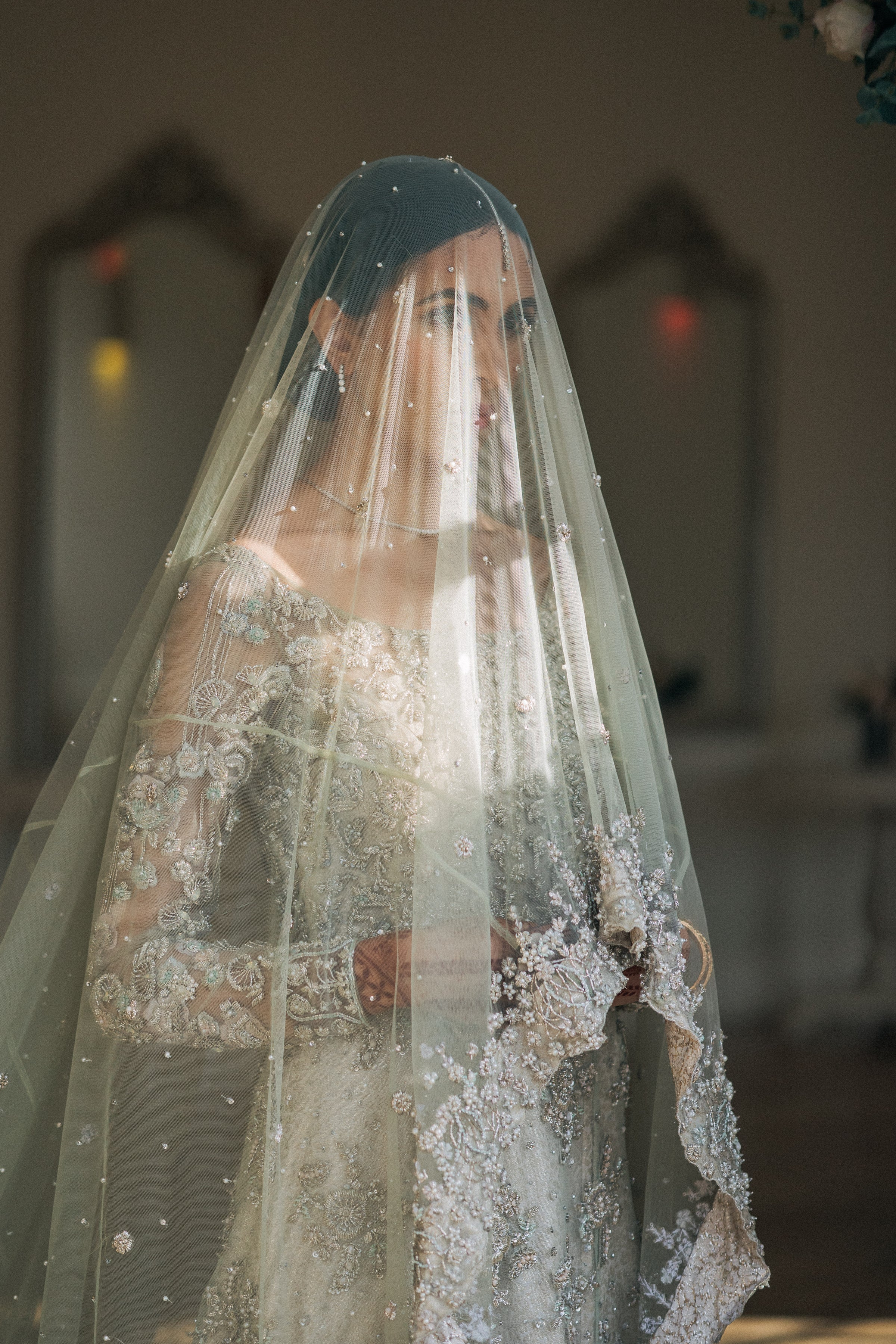 Zara Janjua White Tail Bridal Gown – Zuria Dor